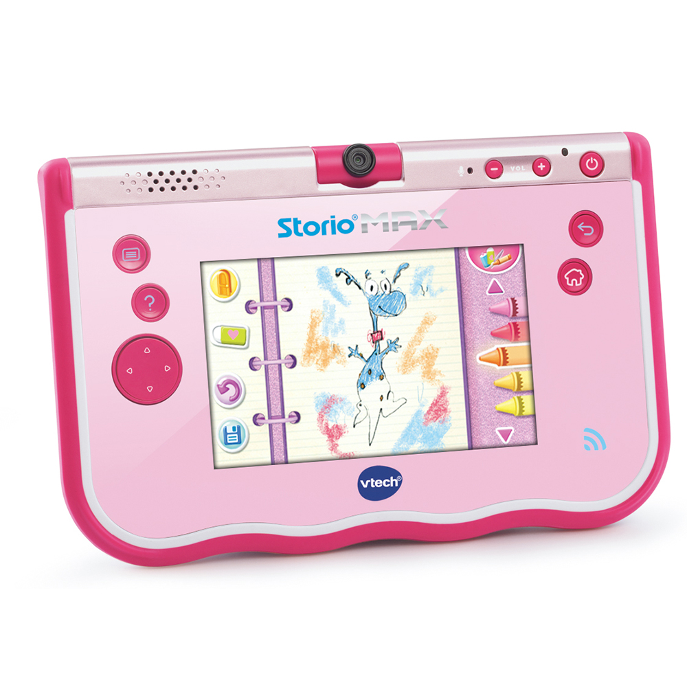 VTech - Storio Max 5" rosa, tableta educativa multifunción
